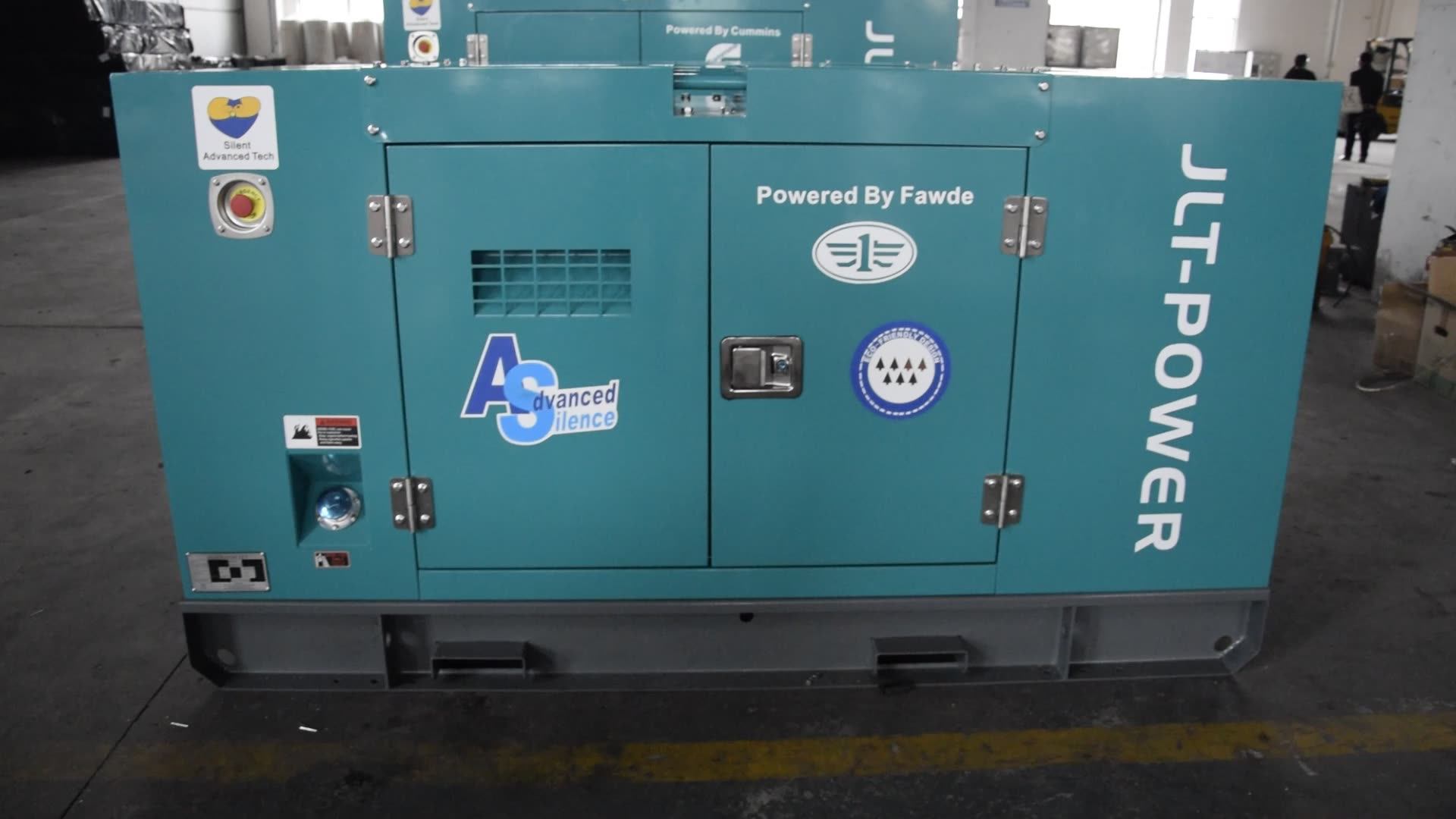 Three Phase Soundproof Water Cooled 50kva 100kva 150kw 250kva 400kw ...