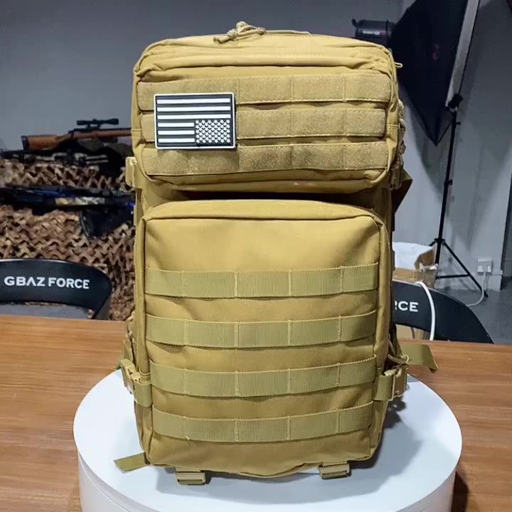 Gaf Wholesale 45l 600d Polyester Tactic Bag Hiking Camping Large ...