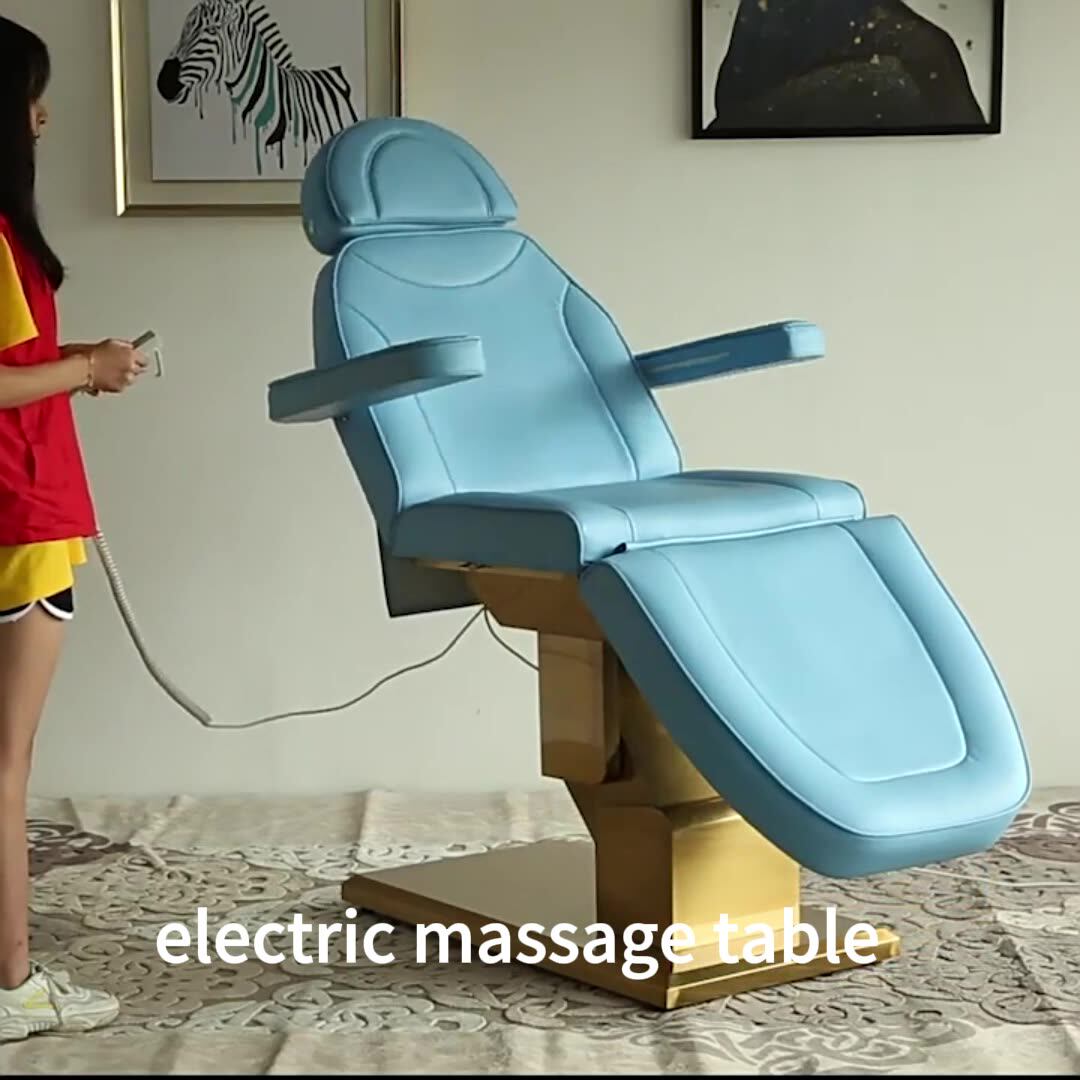 Luxury Massage Table Beauty Salon Furniture Lash Bed Cosmetic Electric ...