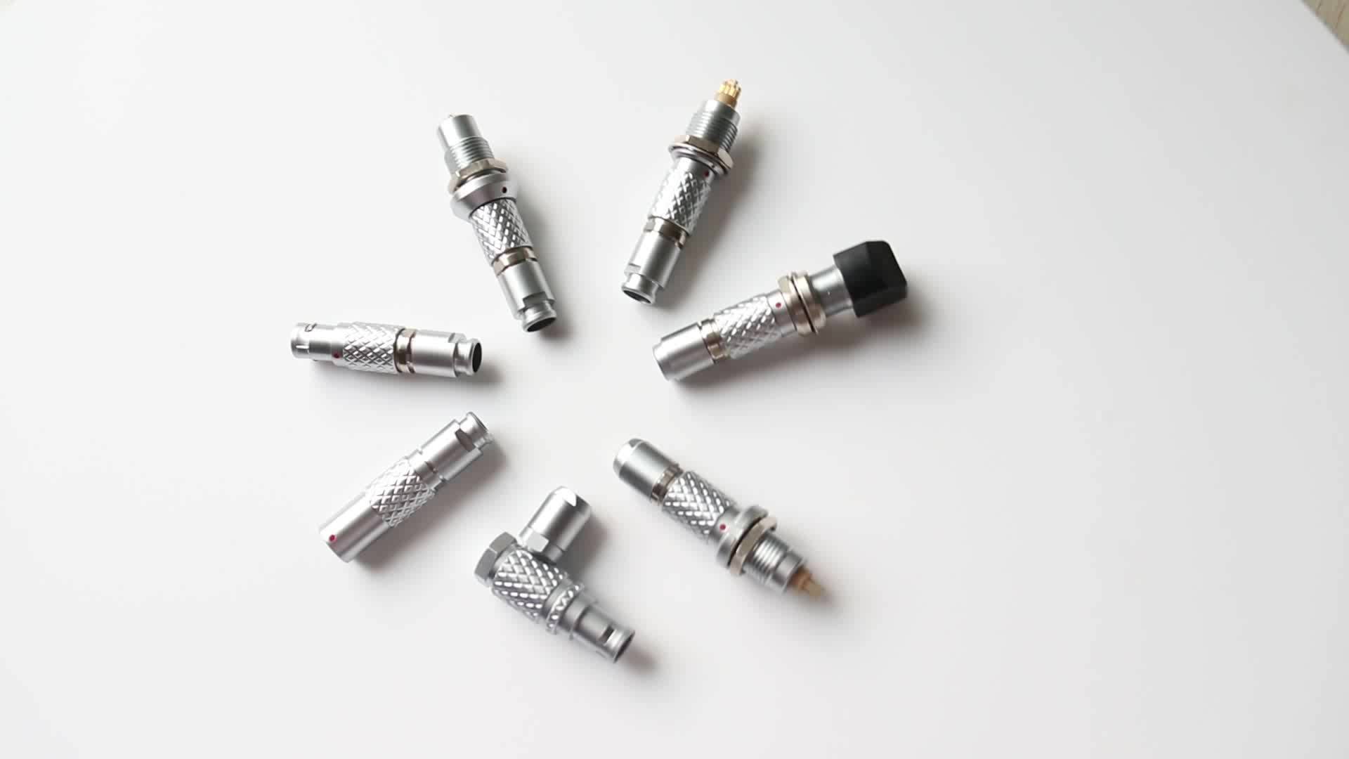 Self Locking Push Pull Connector Fgg 1b 2 3 4 5 6 7 8 10 12 14 16 Pin ...