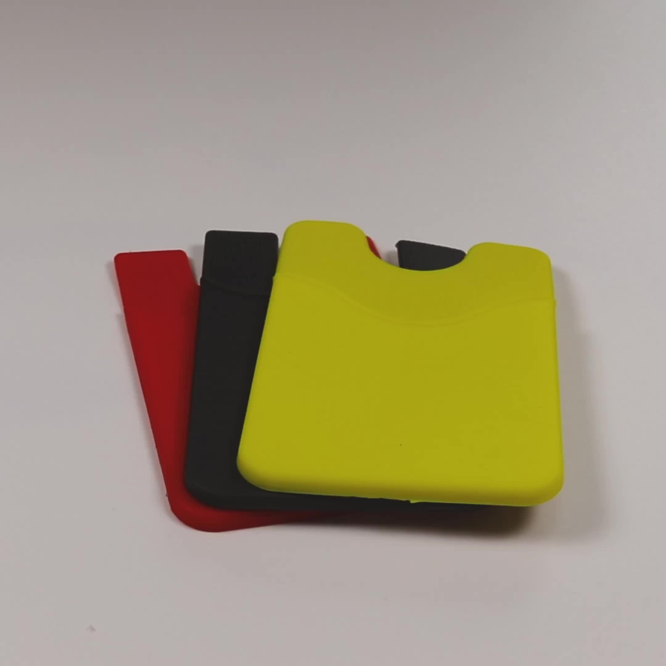 Promotional Items Adhesive Silicone Stick On Phone Wallet Sticky Phone ...