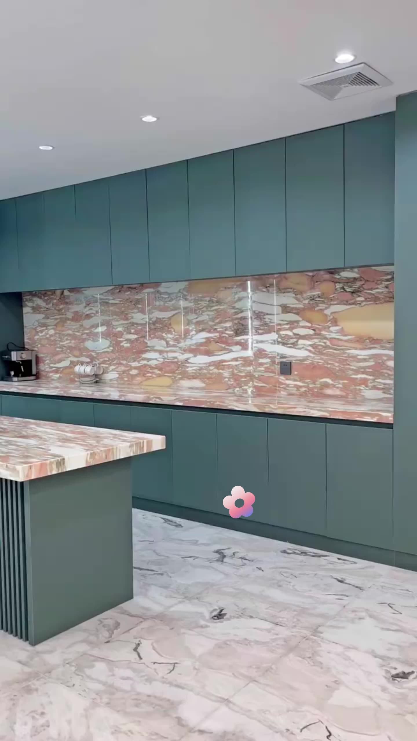 Norwegian Rosa Rose Calacatta White Marble With Pink Color Weins Slab ...