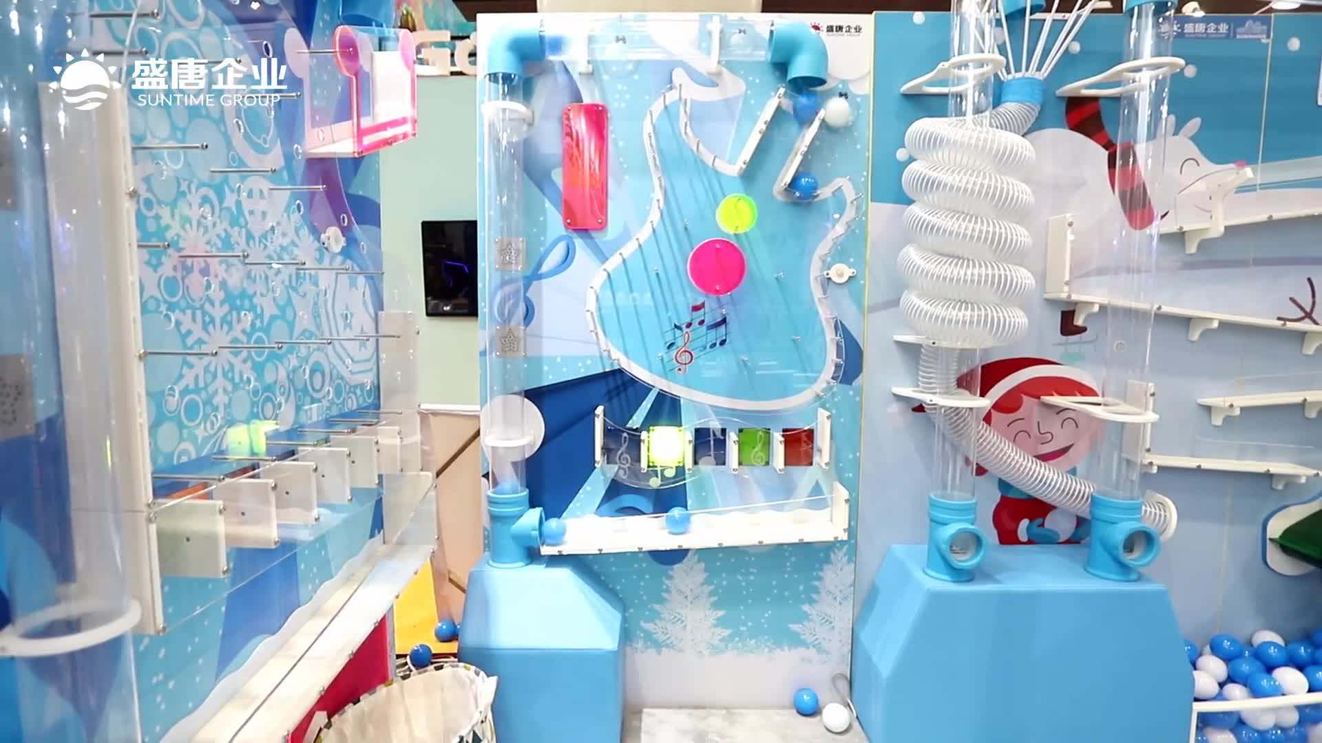 Indoor Playground Interactive Theme Park Ball Game Interactive Wall ...
