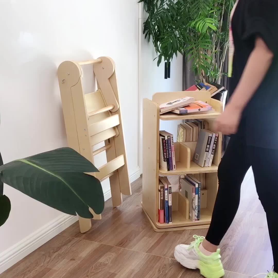 Xiha Montessori Wooden Kids Learning Tower Adjustable Step Stool ...