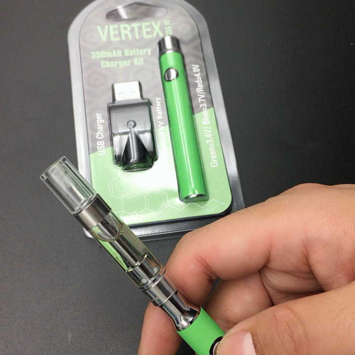 Vertex Vape Pen Preheating Battery 350mah For Cbd Vape Cartridges - Buy ...
