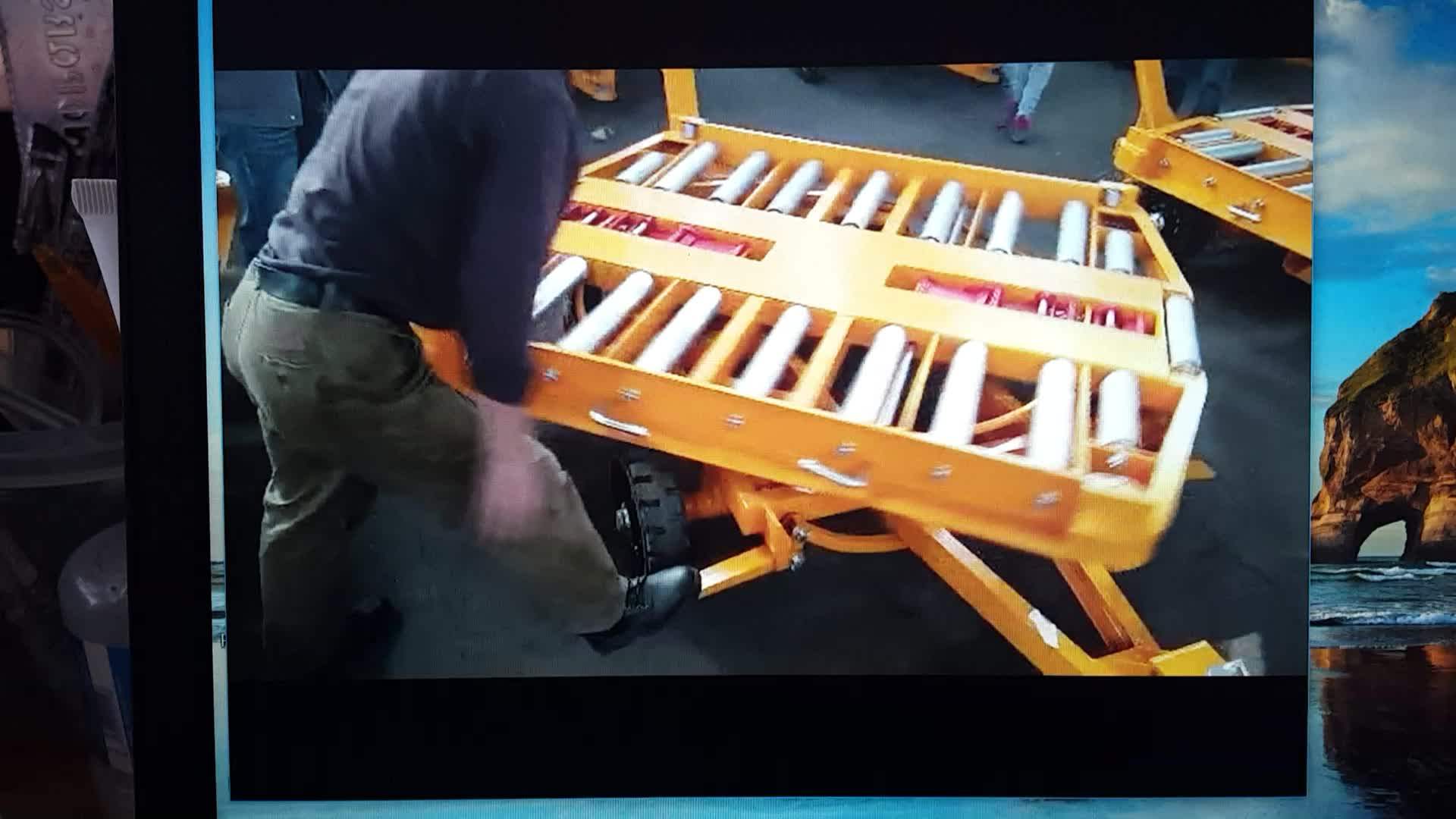 1.6t Gse Container Dolly Airport Pallet Dolly Aircraft Dolly Ld1 Ld2 ...