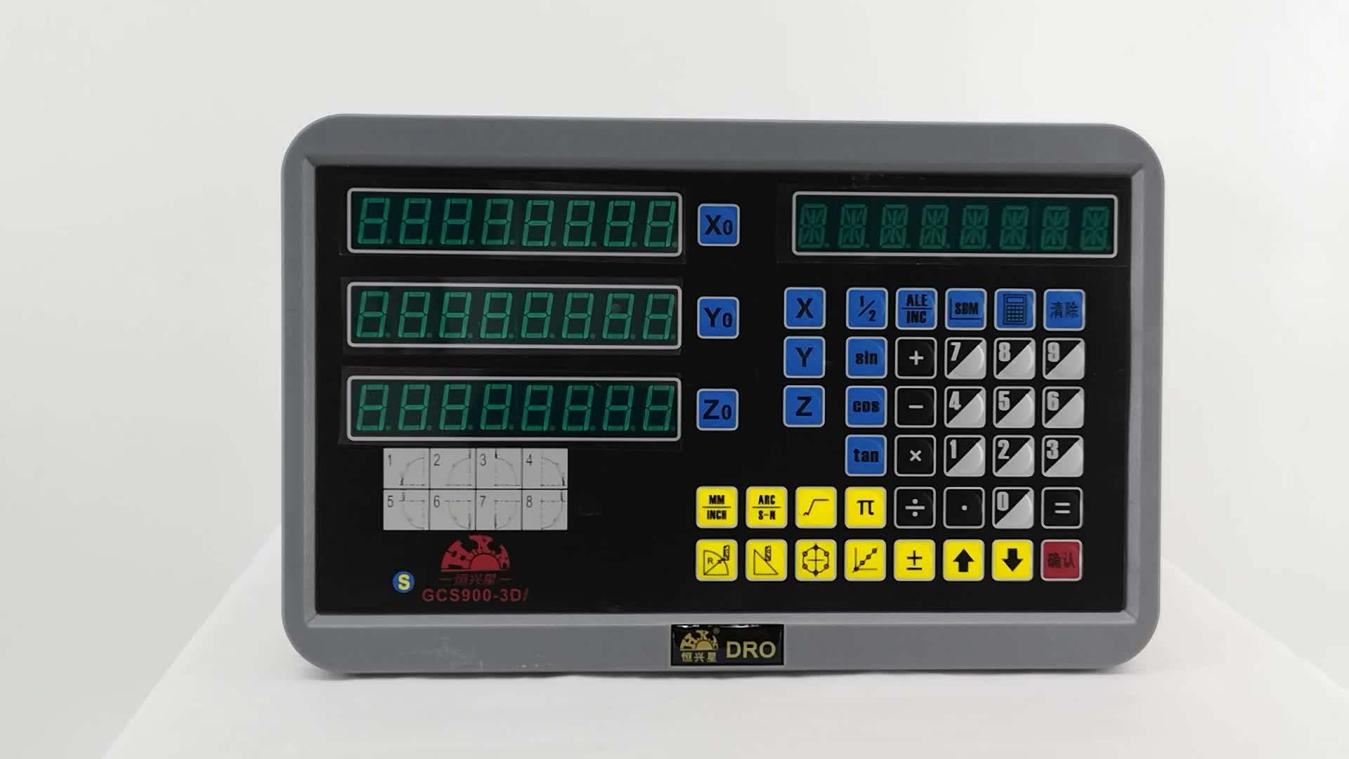 Led Screen 3 Axis Digital Readout Dro Kits For Lathe Milling Machine ...