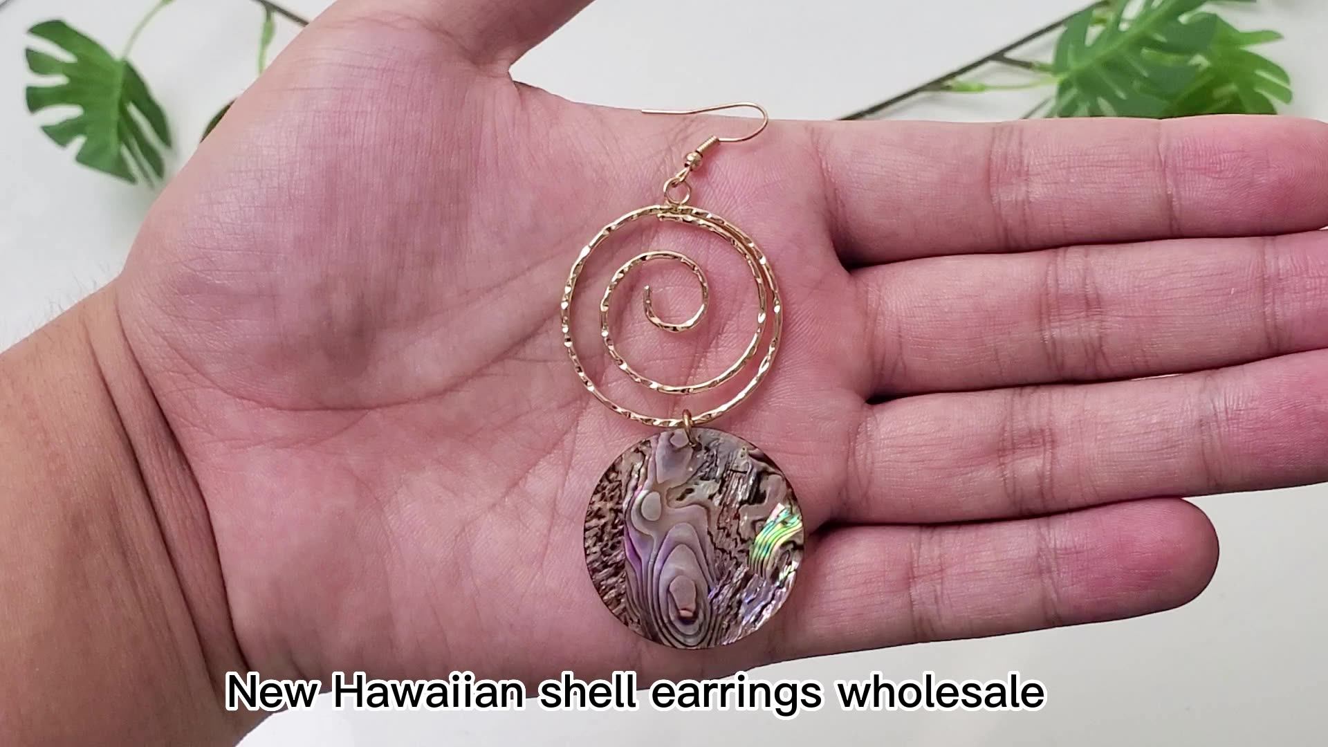 Wholesale Samoan Jewelry Hawaiian Mother Of Pearl Round Pendant ...