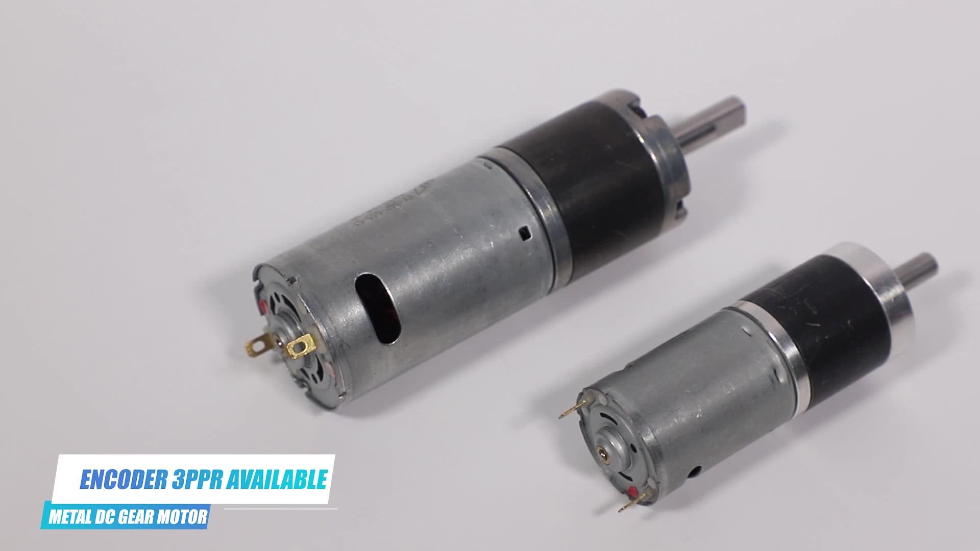 Rs775 Diameter Gearbox Eccentric Shaft Speed Reduction Gear Motor With ...