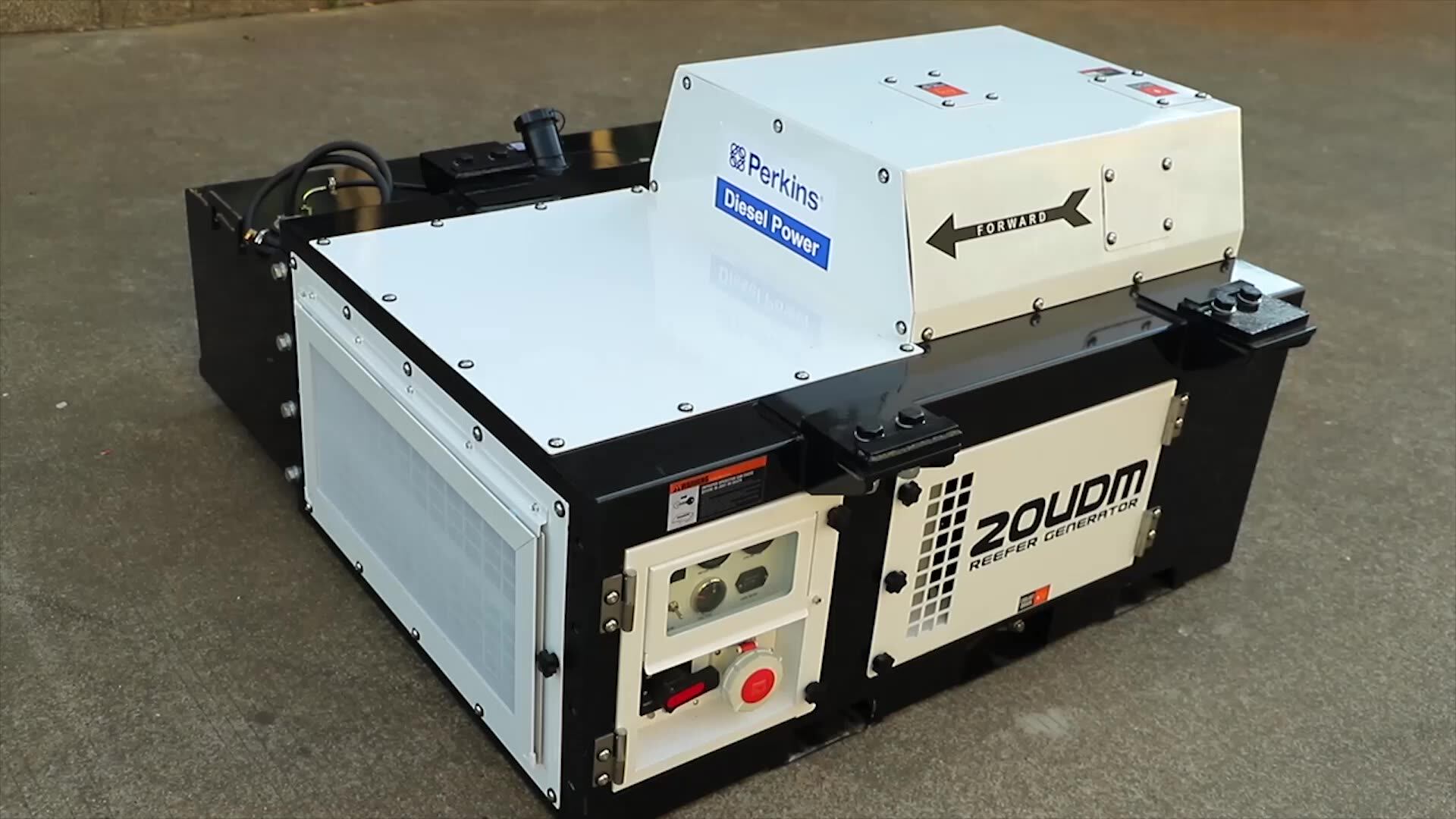 Reefer Container Trailer Chassis Undermount Genset - Buy Undermount ...