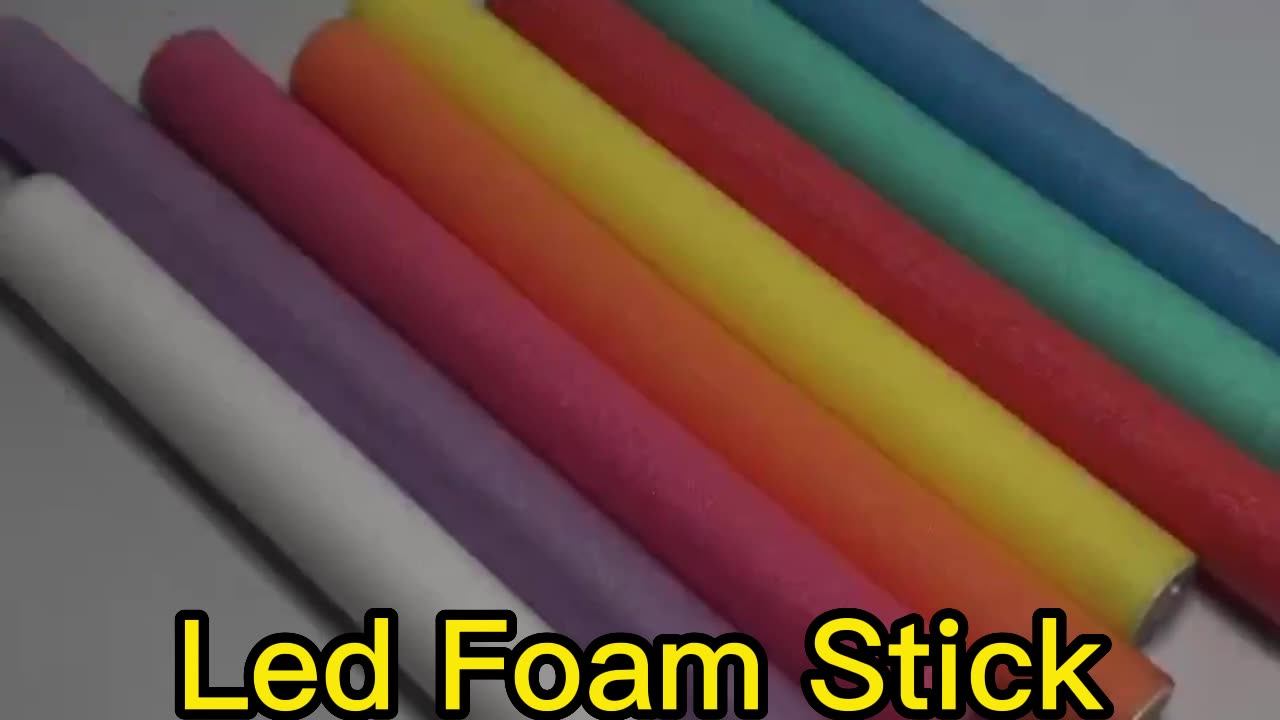 Rc Colorful Custom Led Foam Glow Sticks Concert Flashing Cheering Led ...