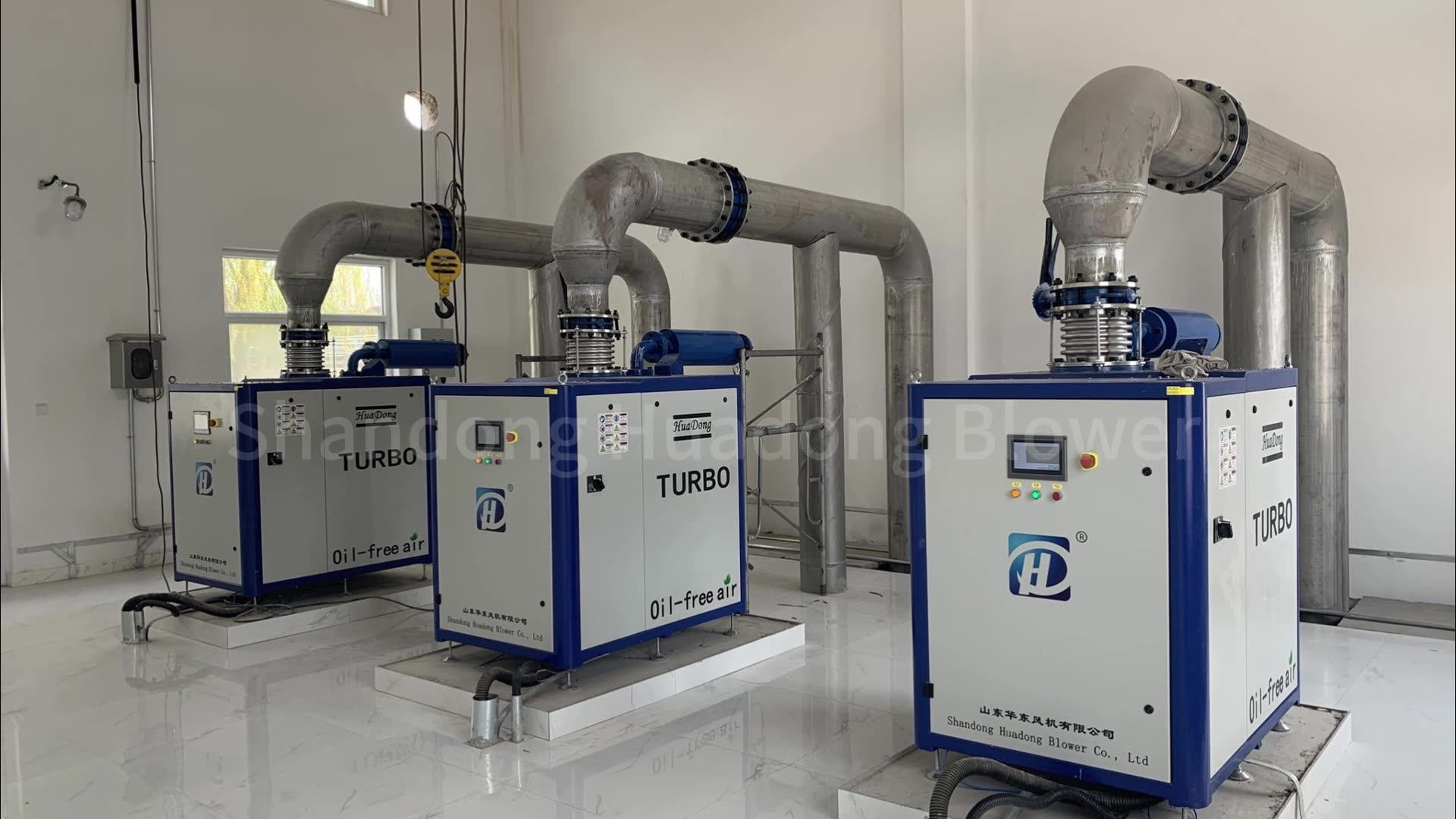 Turbo Blower For Pneumatic Conveying Air Suspension Cement Plant ...