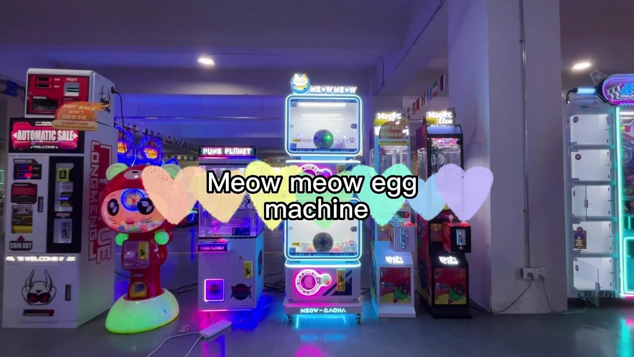 Funspace Shopping Mall Coin Operated Arcade Prize Capsule Toys Twist ...