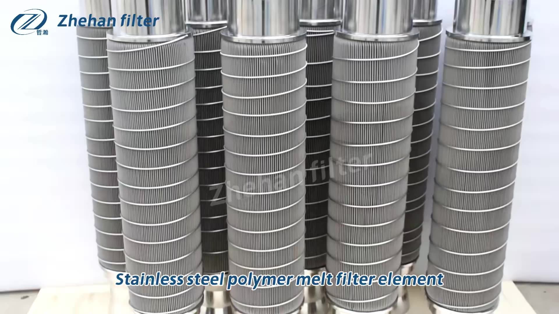 10 Micron Stainless Steel 304 Pleated Hydraulic Oil Iron Dust Filter ...