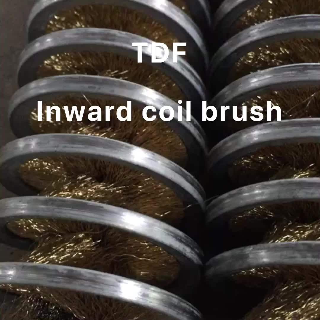 Tdf Industrial Metal Wire Spiral Internal Coil Cleaning Brush - Buy ...