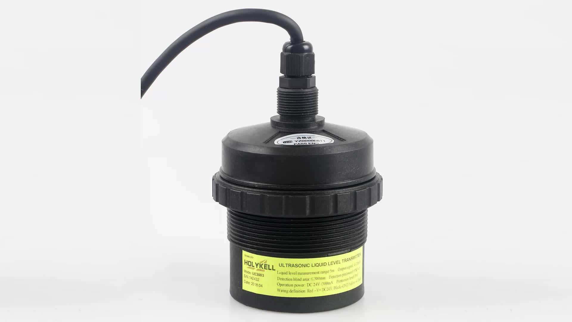 Holykell Ue3003 Sensor De Nivel Ultrasónico Distancia De 10 Metros Para ...