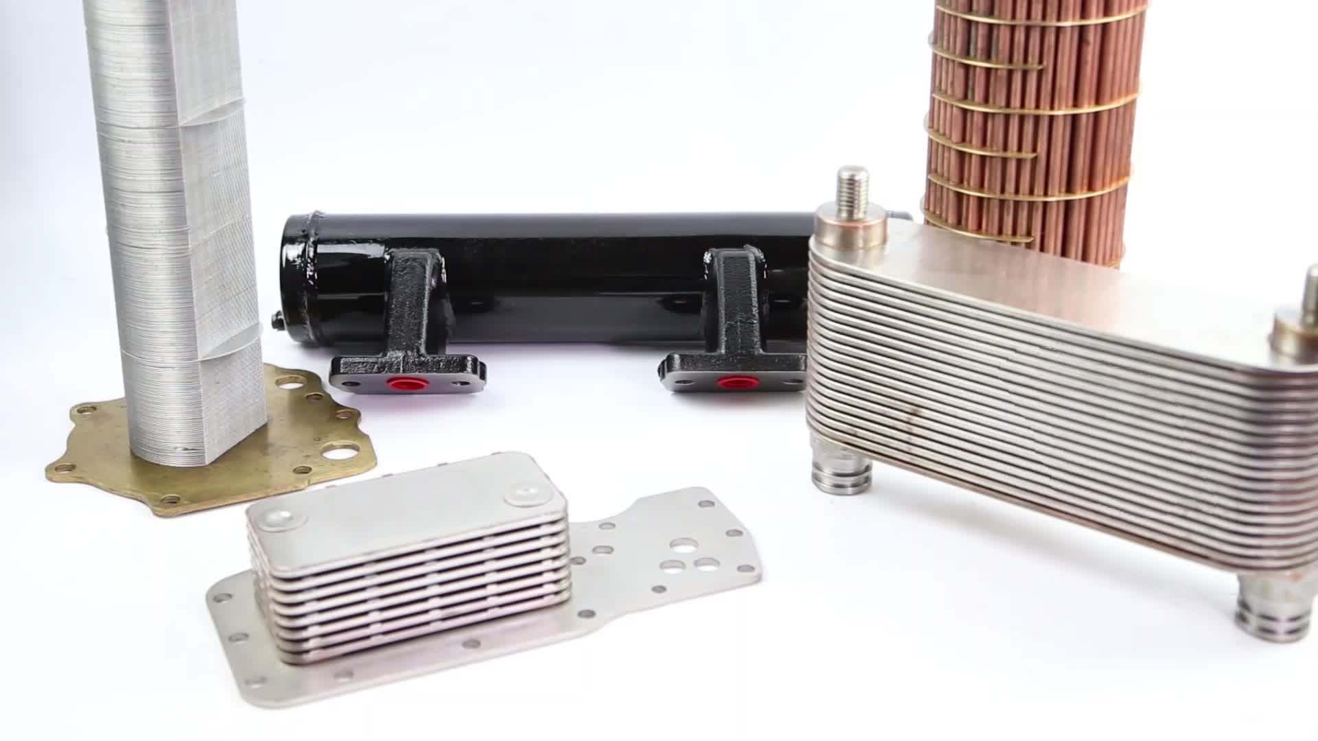 Noyau De Refroidisseur D'huile Moteur Nt855,14 Pièces,D'origine,3412285 ...