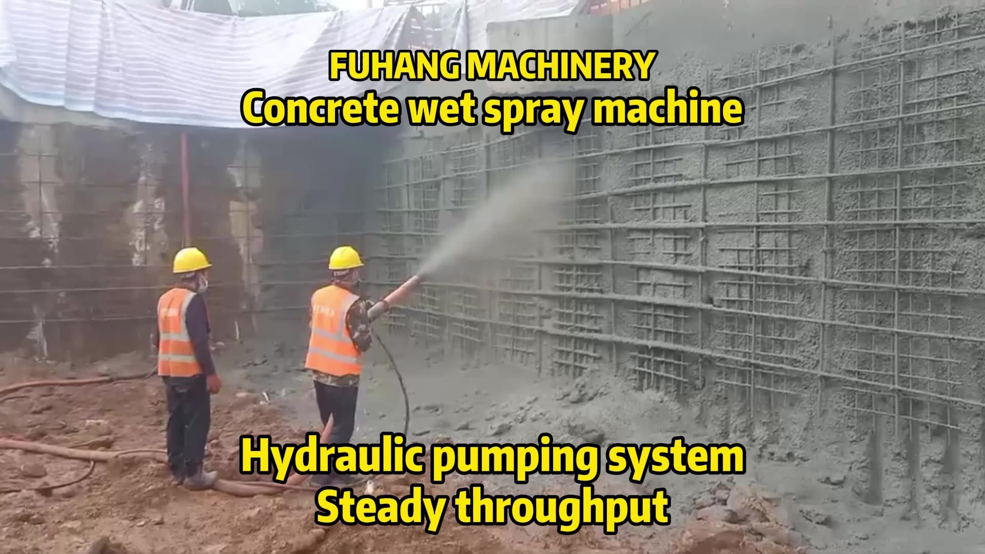 2020 Damp Shotcreting Machine/shot Concrete Spraying Jet Portable Mini ...