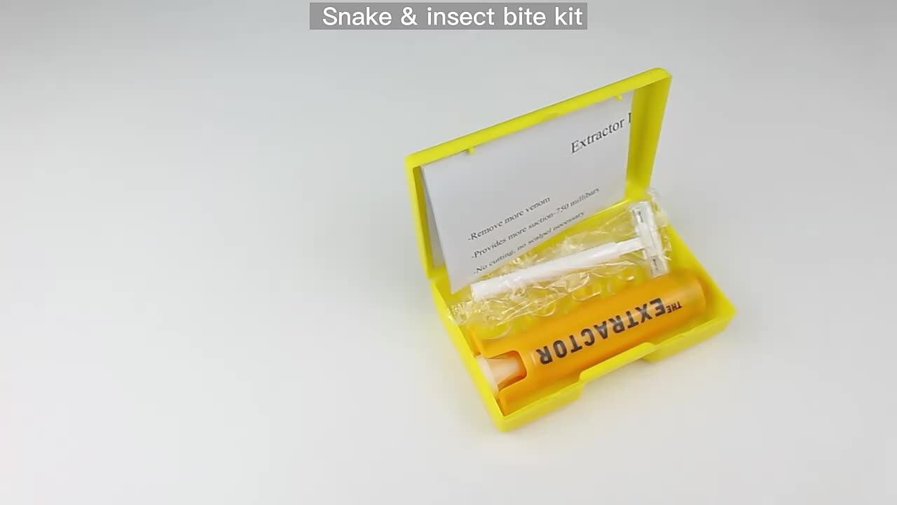 Colorful Snake & Insect Bite Kit For Outdoor Survival First Aid Kit ...