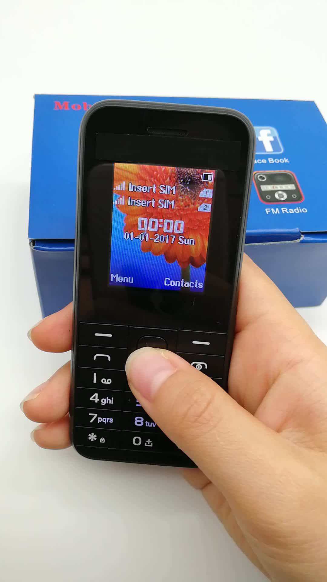 1.77inch Unlocked Ultra Thin Dual Sim Quad Band Very Small Used Mobile ...