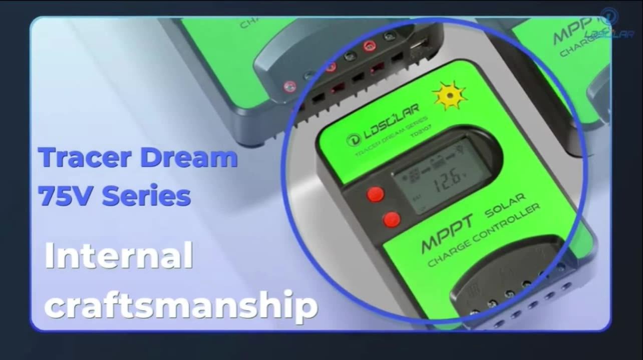 Gcsoar Td Series Tracer Dream Solar Charge Controller Mppt 15a 20a 30a ...