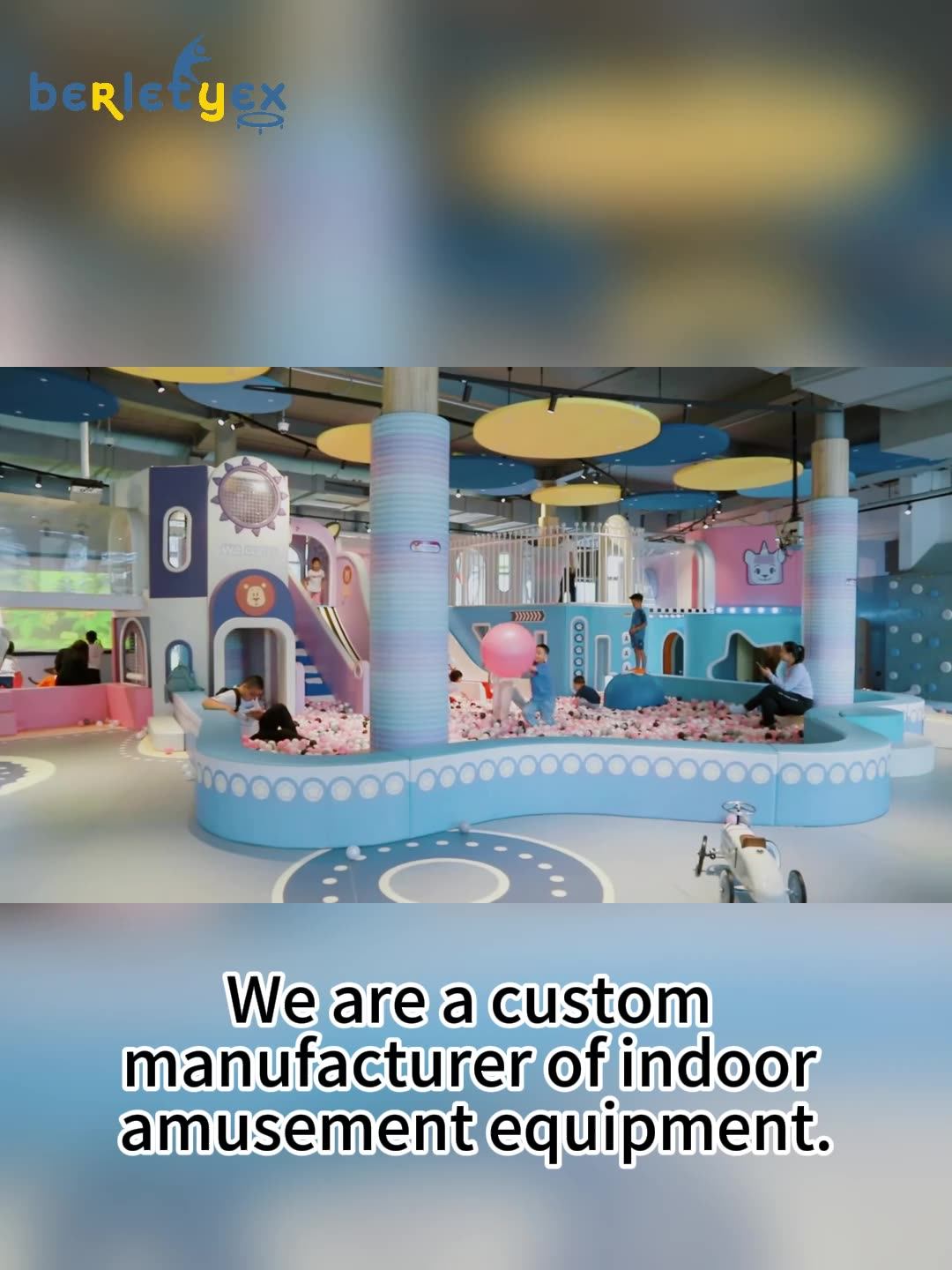 Fantasy Budget-friendly Kids Slides Indoor Plastic Playground Sweet ...