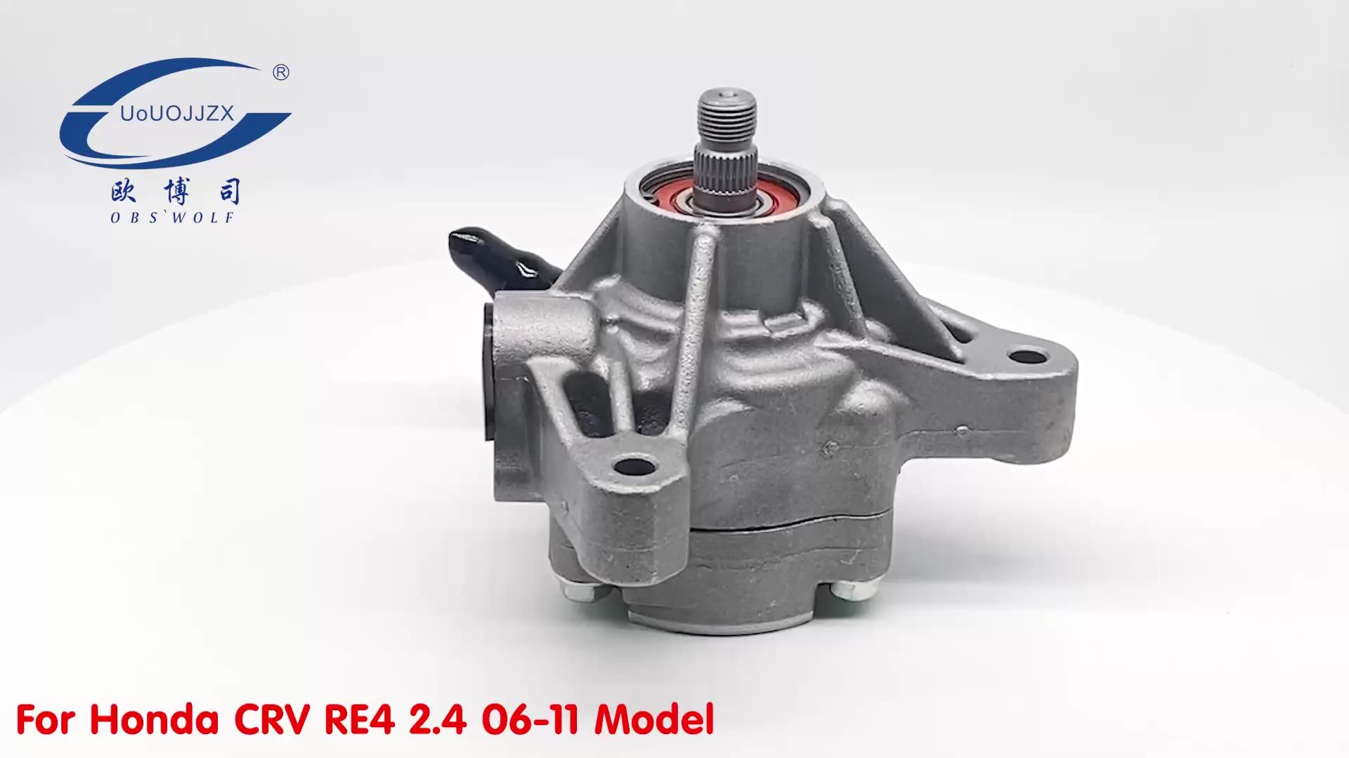 Auto Parts Power Steering Pump For Honda Crv Re4 2.4l 08-11 Model 56110 ...