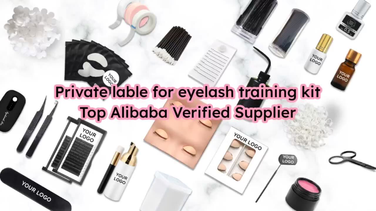 Private Label Lash Extension Kits For Professional Eye Lash Starter ...