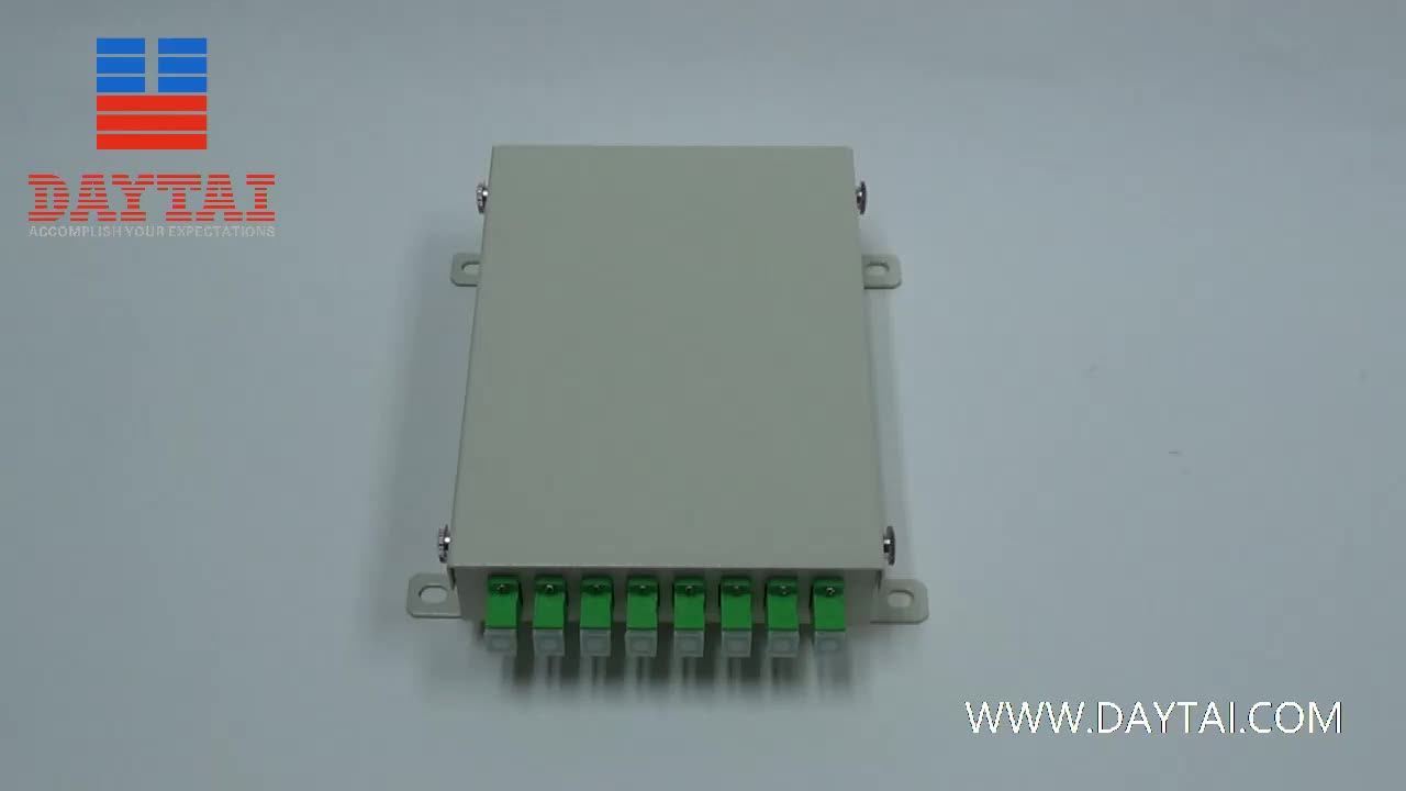 Fiber Optic Termination Box Ftth Fttb 8 Port Mini Odf - Buy Odf Fiber ...