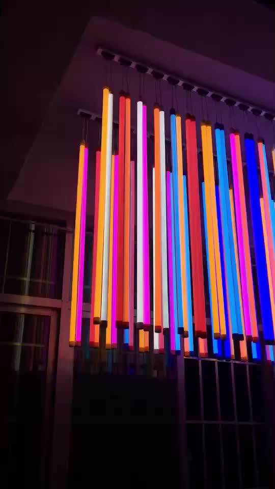 Ip65 Led Tube Light Rgb Pc Red 18w 4ft Waterproof Plastic T8 Tube Light ...