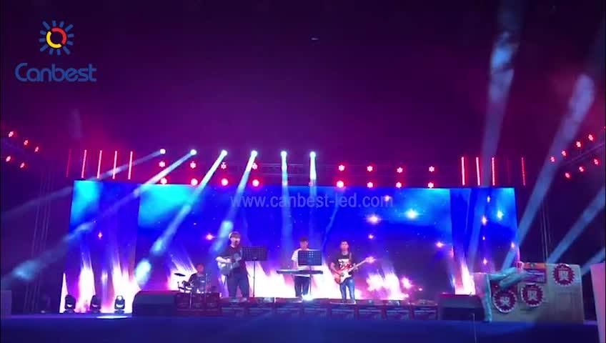 Outdoor Concert Stage 4.8mm Led Screen Panel For Dj Facade Booth - Buy ...