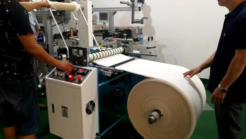 Half Automatic Stretch Film Rewinding & Slitting Machine Hx-320bt - Buy ...