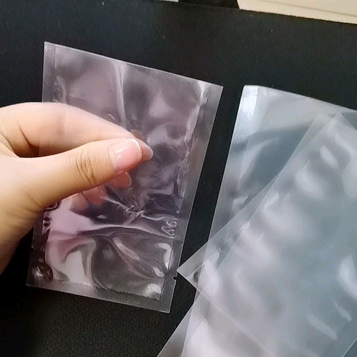 Food Grade Heat Seal Transparent Nylon Vacuum Plastic Food Packing Bags ...