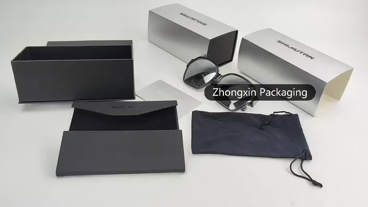 Custom Printing Luxury Eyeglasses Packaging Paper Case Paperboard ...