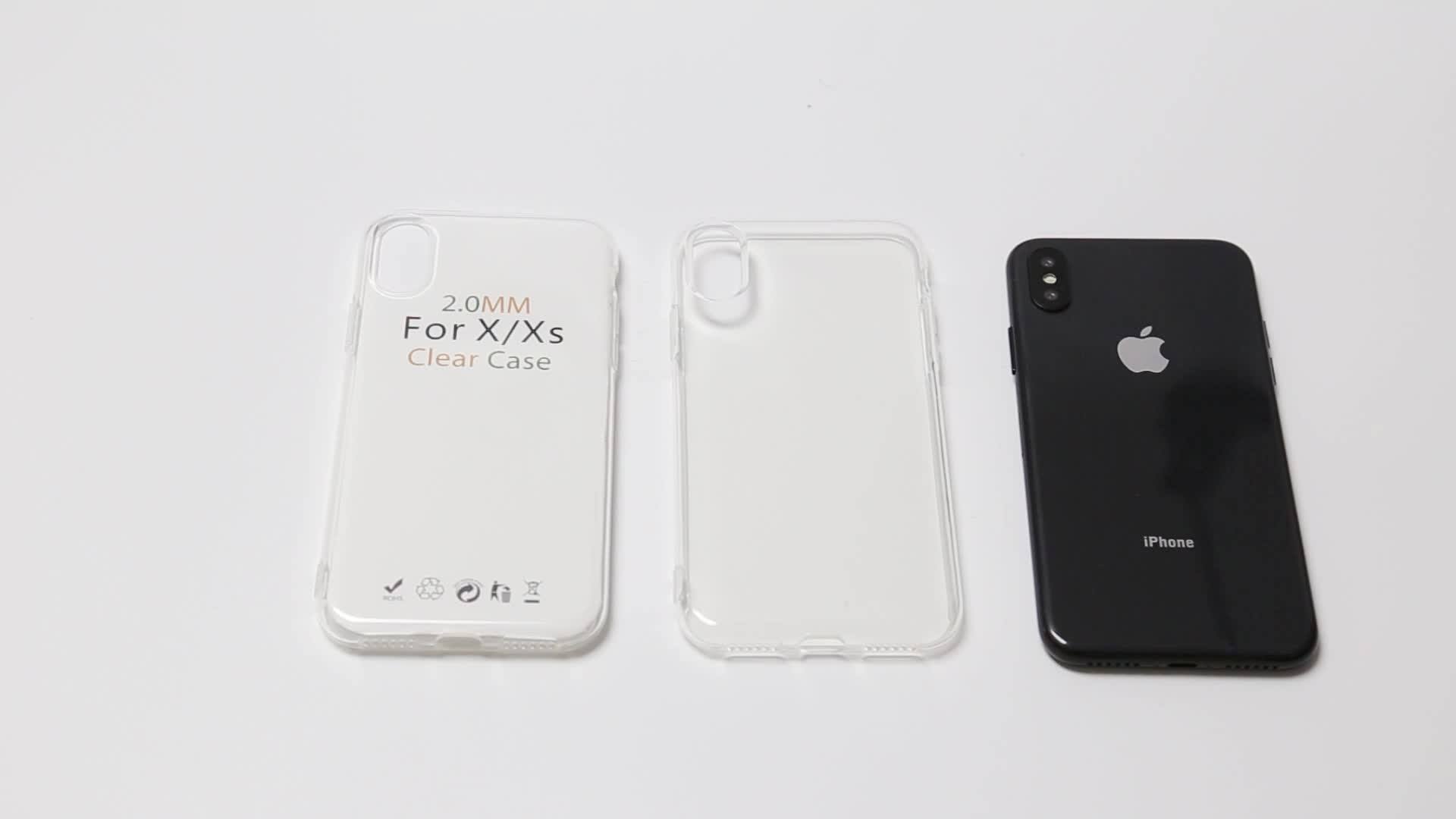 Rubber Soft Clear Silicone Back Cover Smart Phone Case Mobile ...