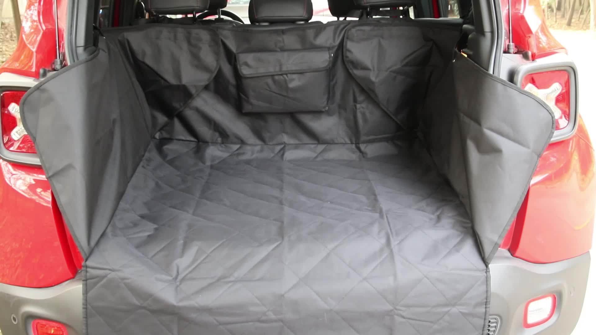 Heavy Duty Suv Dog Trunk Cargo Liner Cover With Side Walls Protectors ...
