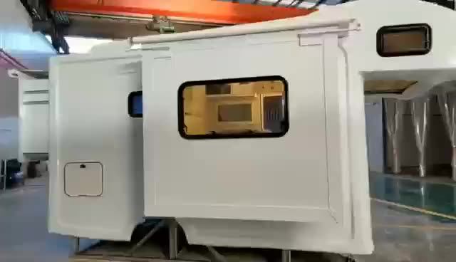 Motorhome Van Body Factory Light Weight Design Rv Caravan Box For Sale ...