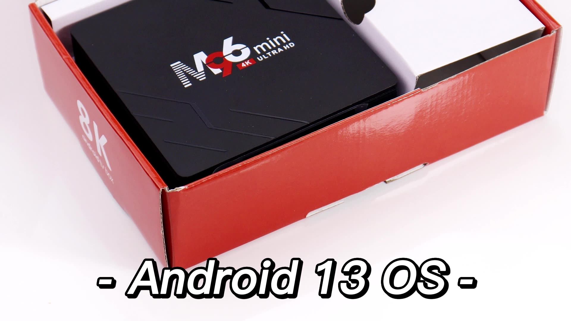 Tripsky M96mini Smart Tv Box Bt5.0 Wifi6 16g 32g 64g 128g Dual Wifi 8k ...