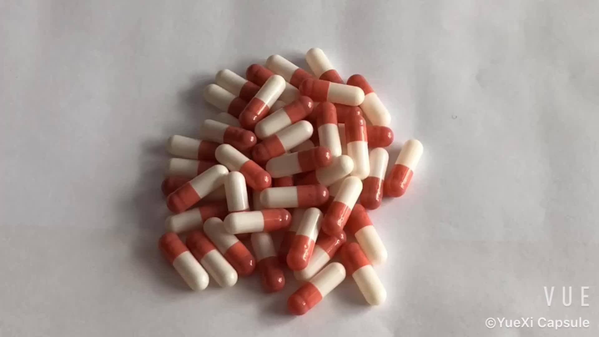 Medical Capsule Herbal Capsule Shell 00# To 2# Gluta White Capsule ...