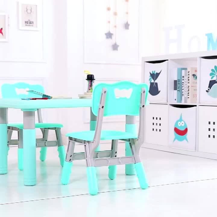 Hot Selling Kids Children Learning Adjustable Height Table And Chair ...