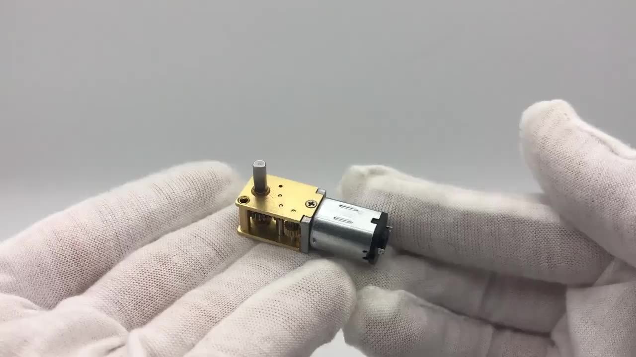 Jgy-n20 12v 16rpm-381rpm Brushless Dc Gear Motor Worm Worm Yellow Dc ...