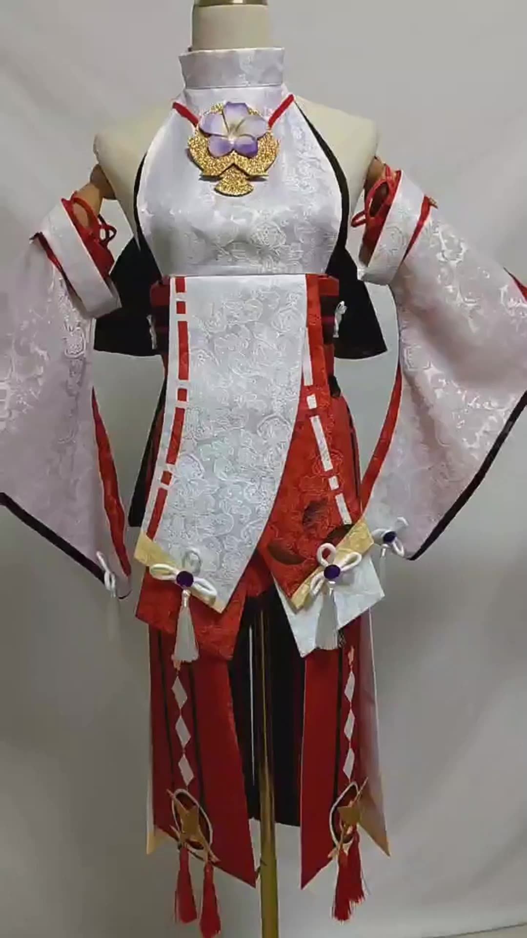 Genshin Impact Yae Miko Cosplay Comicon Game Costume Anime Clothing Set ...