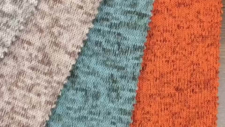 High Quality 240gsm 100% Polyester Cationic Dye Hacci Knit Sweater ...