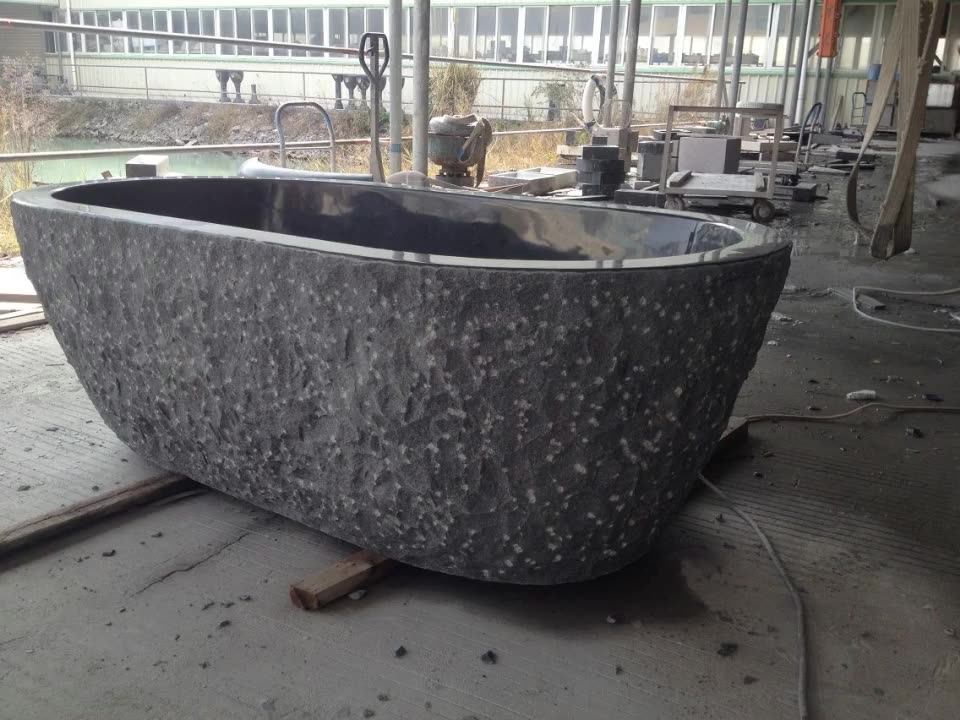 Natural Granite Stone Bath Tub Freestanding And Showers - Buy ...