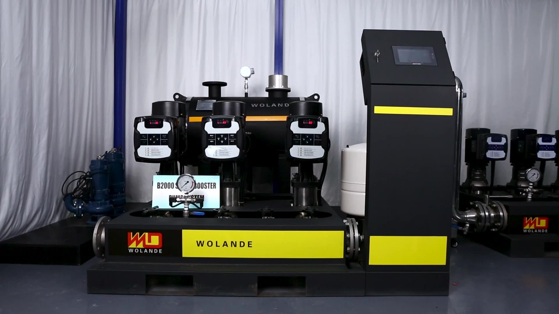 Pid Controller Booster Pump Intelligent Constant Pressure Frequency ...