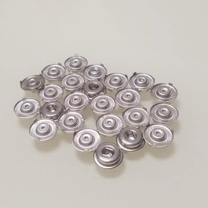 Standard 4.0mm Ecg Snap Button With 3 Feet Easy To Weld Pcb Ecg Button ...