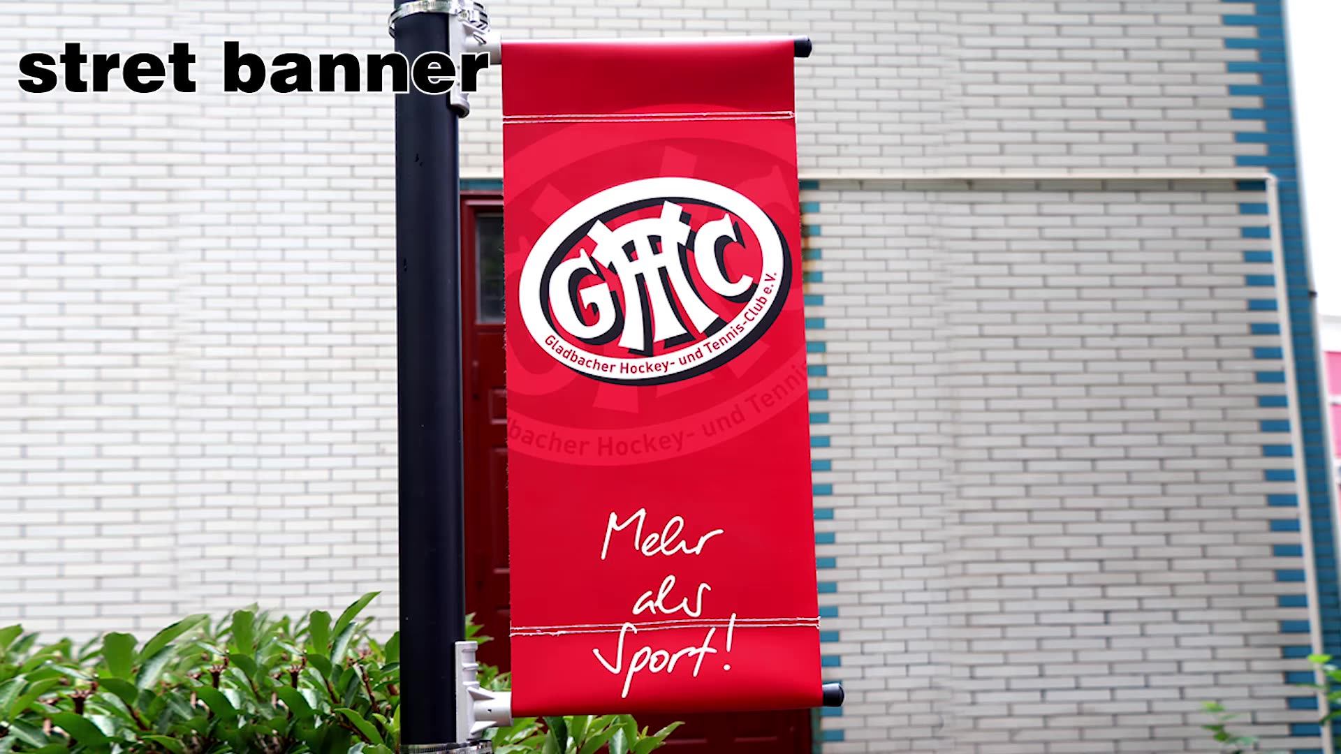 Street Lamp Advertising Display Flags Light Pole Flag And Banner - Buy ...