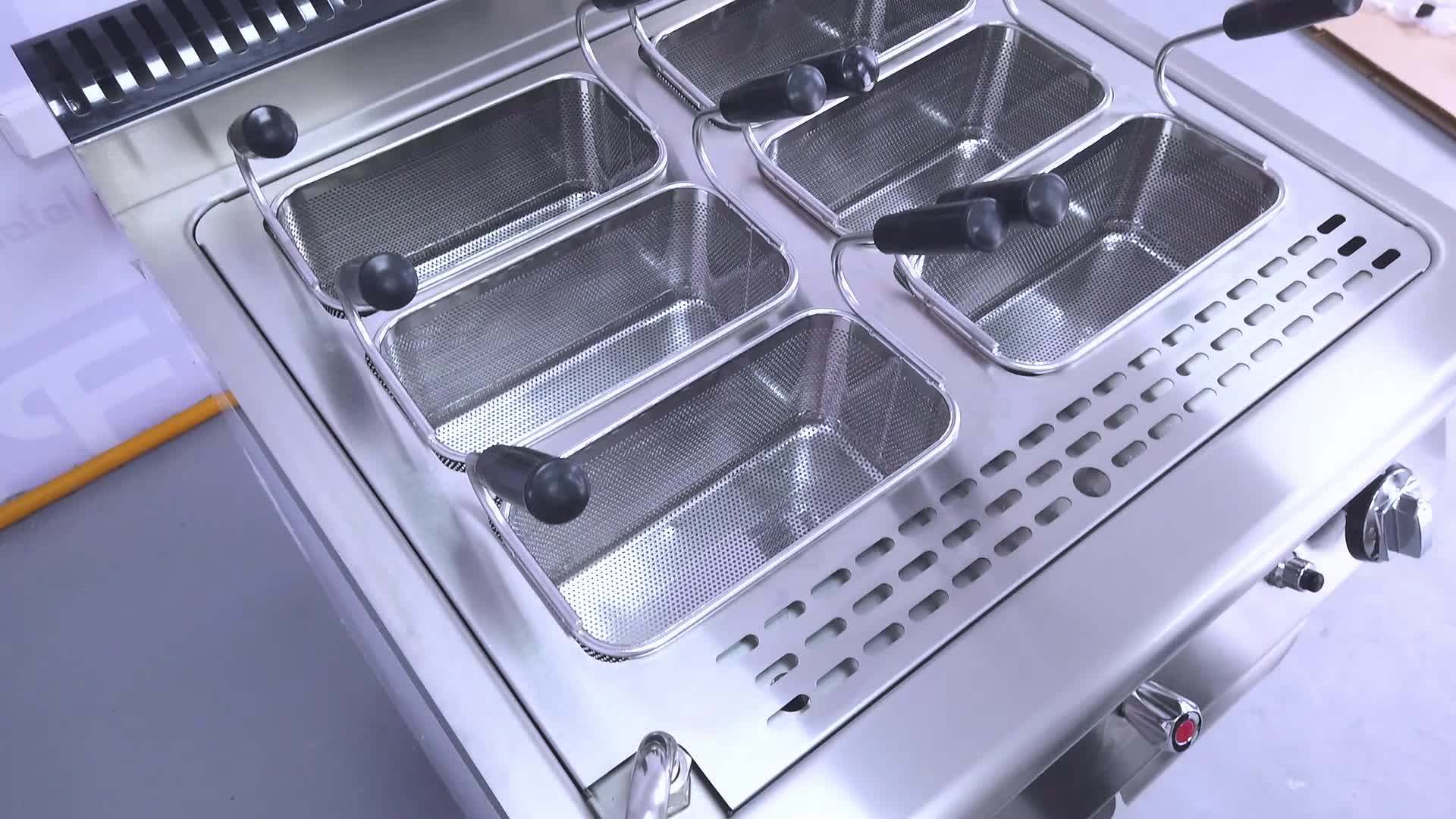 Furnotel Commercial Industrial Electric / Gas Noodles Boiler Pasta ...