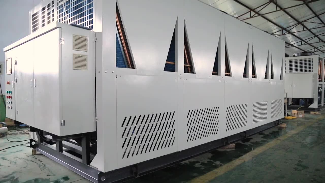 Inverter Chiller Water Air Cooled Industrial 40 Ton Chiller Price ...