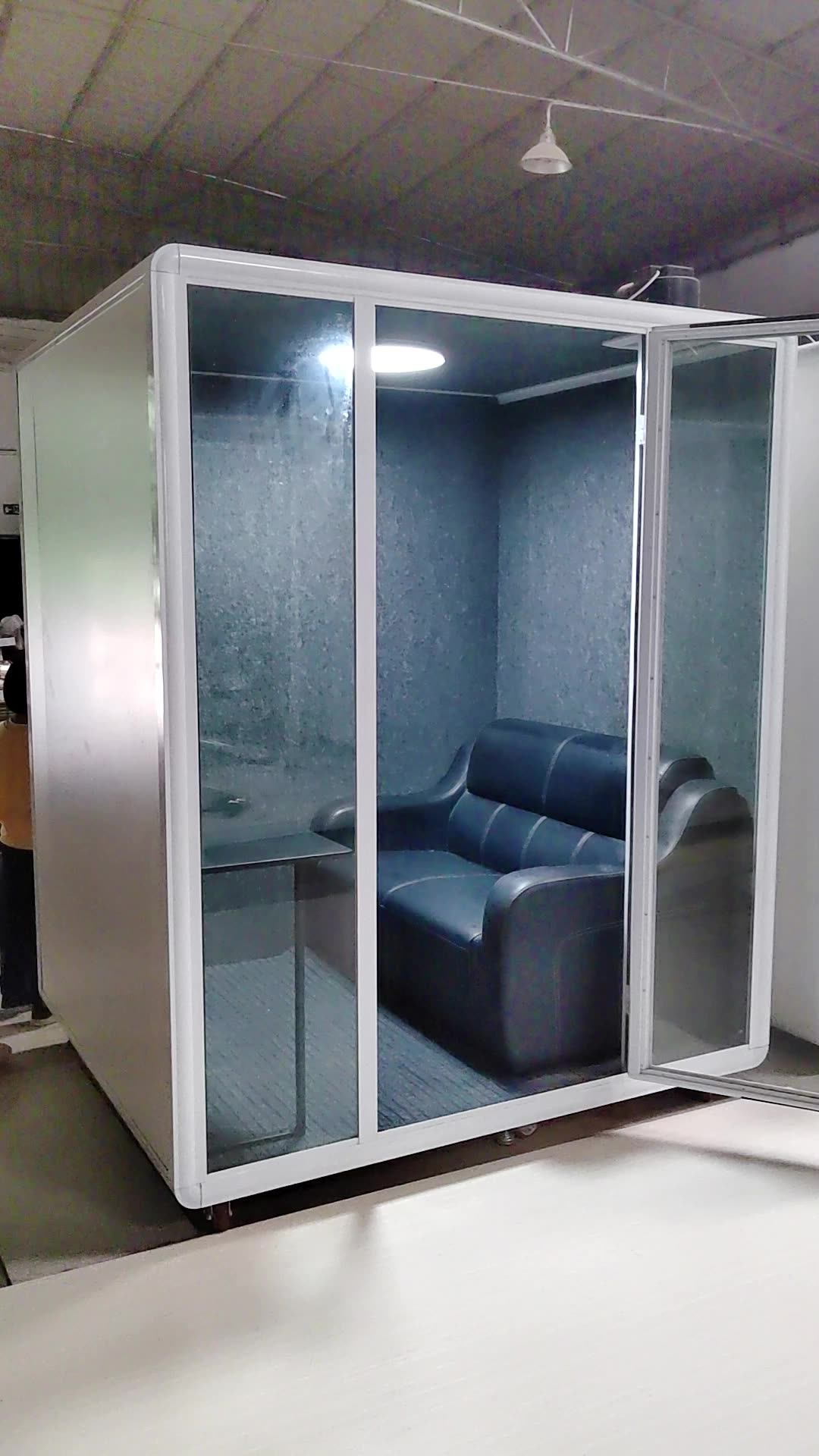 Modular Privacy Office Booth Sound Proof Booth Meeting Pod Soundproof ...
